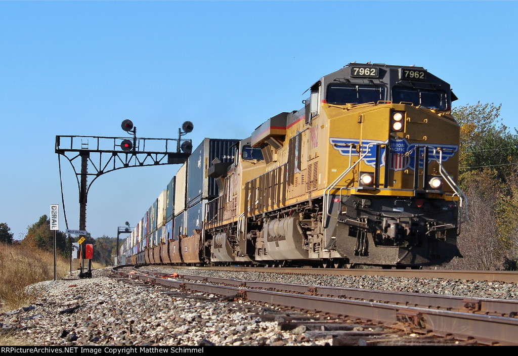 Union Pacific Under The Santa Fe Cantilever